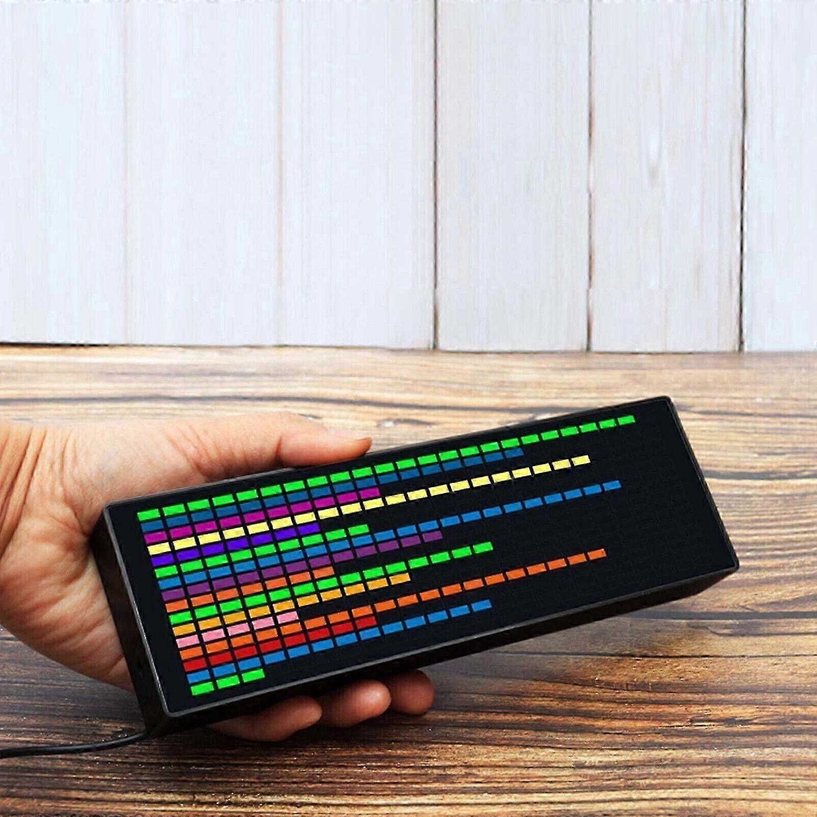 VFD Music Spectrum Indicator with RGB Display - Audio Level VU Meter ...