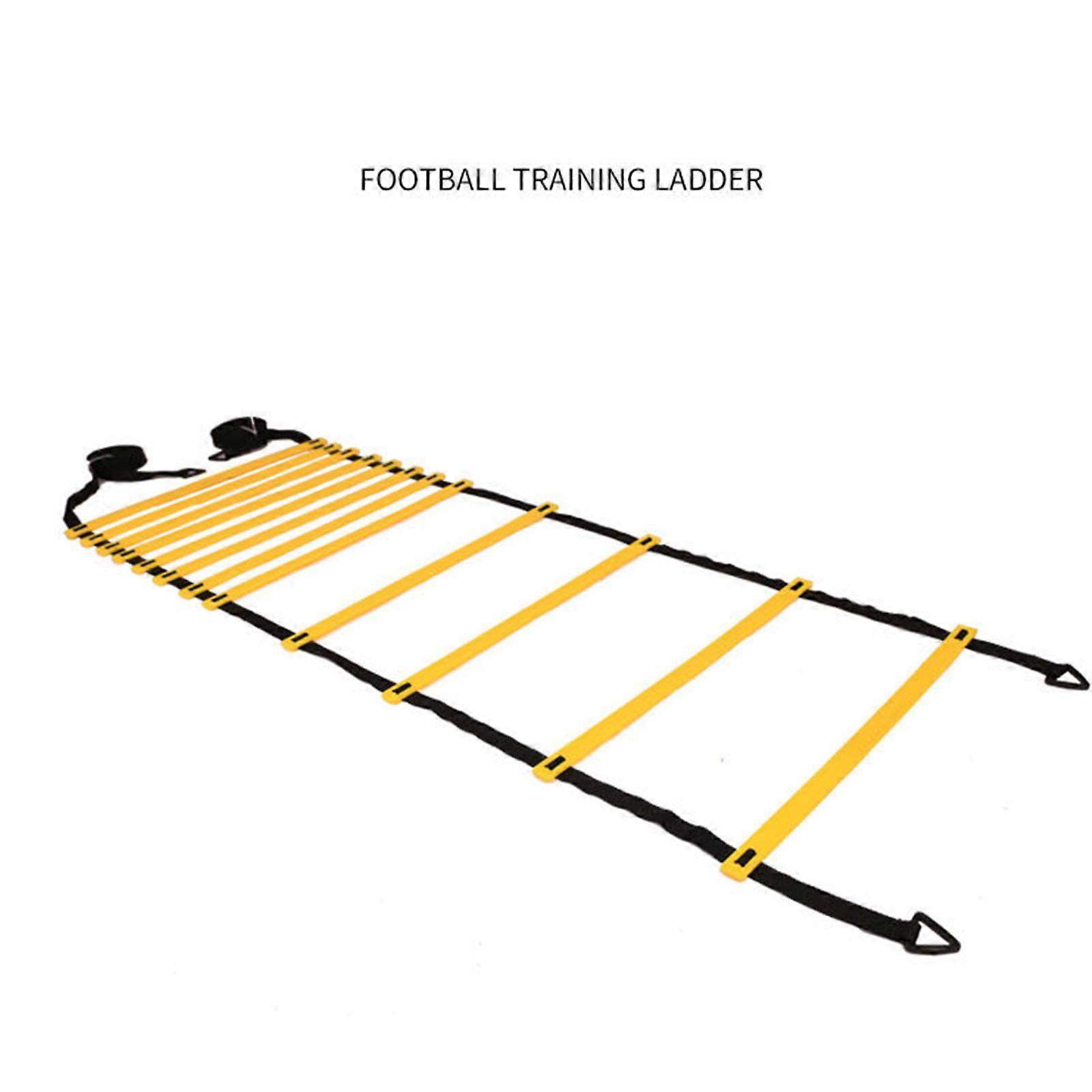Adjustable Footwork Soccer Football Fitness Speed Rungs Agility Ladder ...