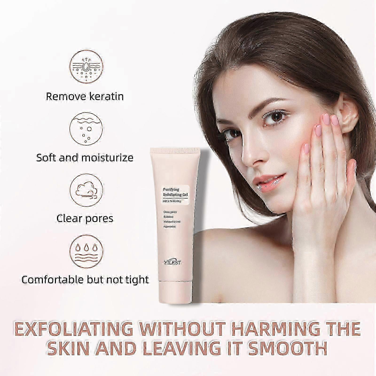 Purifying Exfoliating Gel, Exfoliating Gel, Exfoliating Scrub, Face and ...