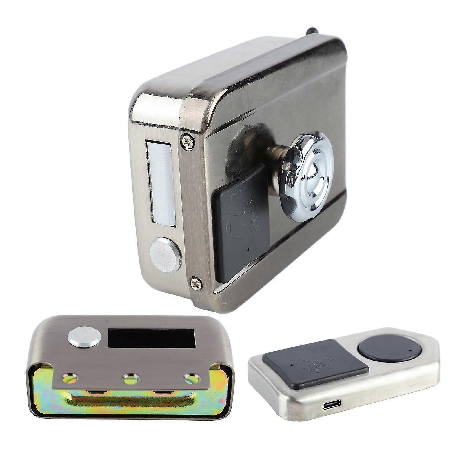 Electronic Intelligent Door Lock Stainless Steel Rust Proof Card ...