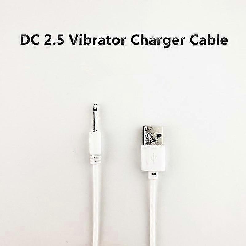 USB DC 2.5 Vibrator Charger Cable Cord for Rechargeable Adult Toys ...