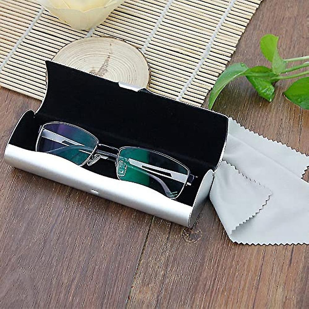 Aluminum Eyeglass Case - Hard Shell Glasses Case For Nearsighted ...