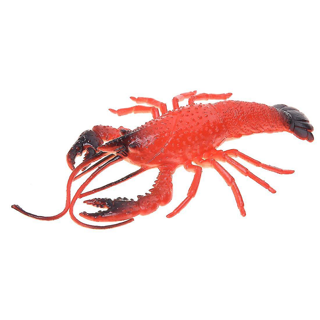 Lobster Model Simulation Lobster Kids Toy - Red | Fruugo AU