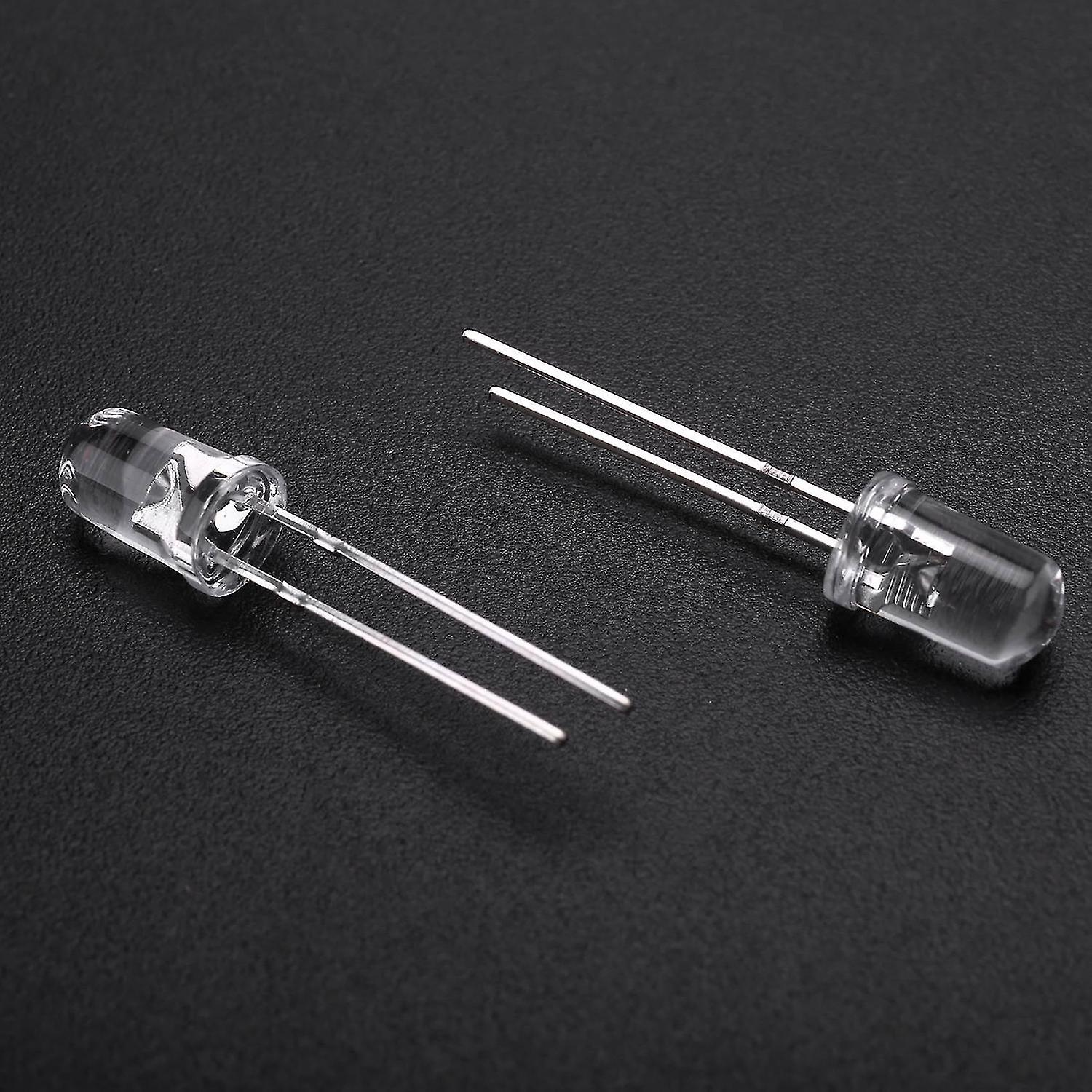 100 Pcs 5mm Warm Led Diode S 3v 20ma Bulb Electronics Compnts Emitting ...