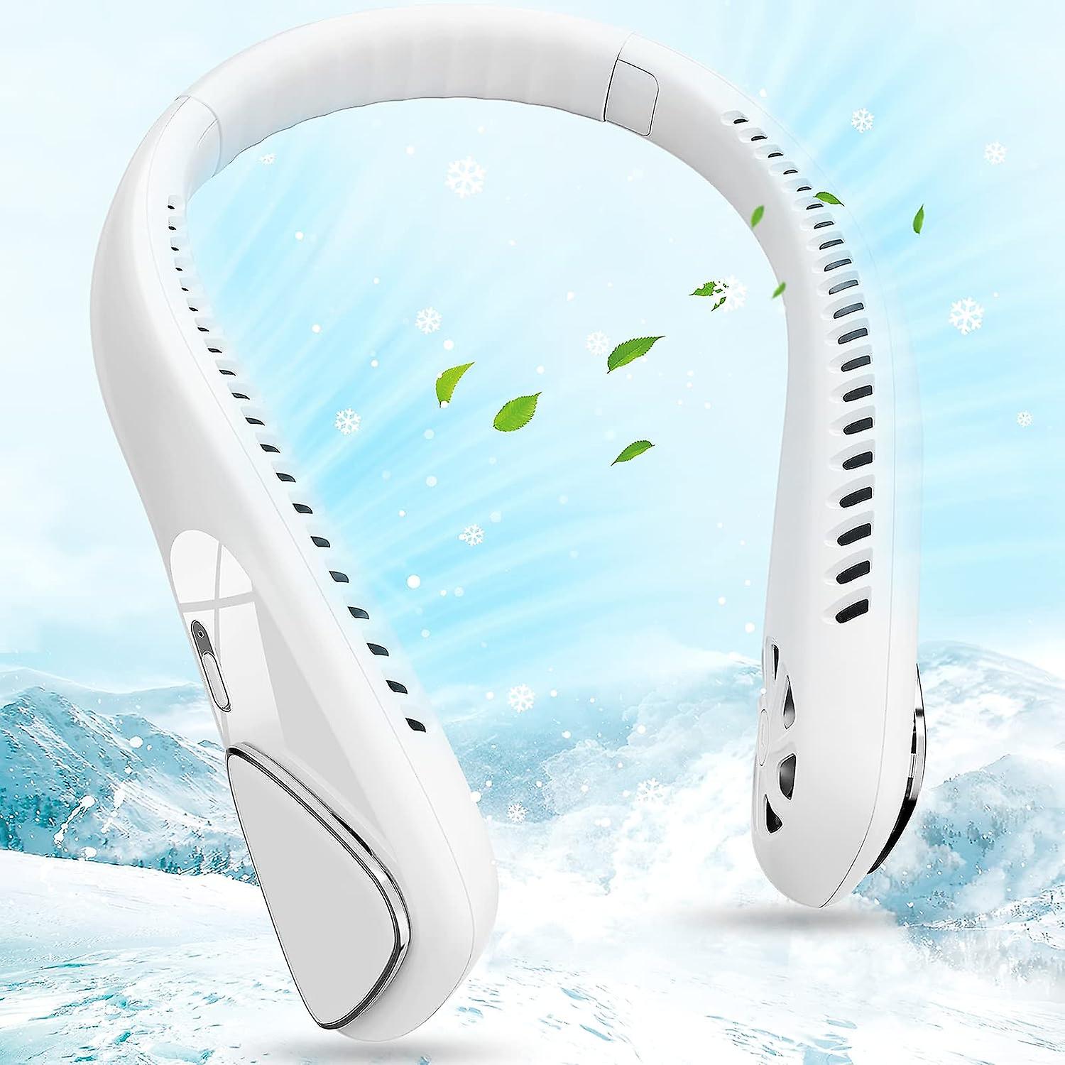 Bladeless Neck Fans, Portable Neck Fan Rechargeable 5000 Mah, Usb-c ...