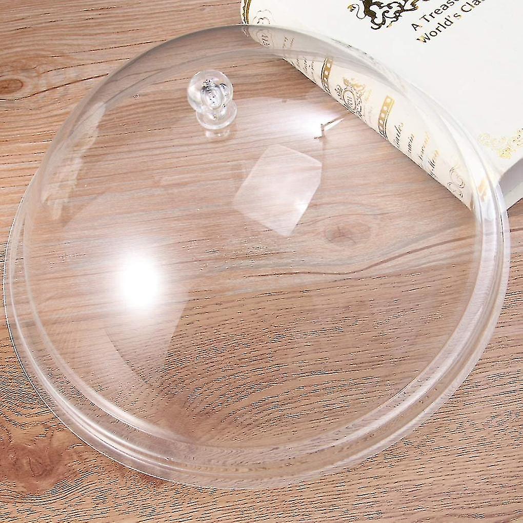Round Food Meal Cover, Drop-resistant Transparent Food Cover, Bread And ...