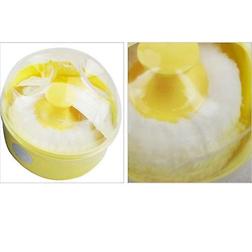 Portable Baby Kid's Soft Body Talcum Powder Puff Sponge + Box Case ...