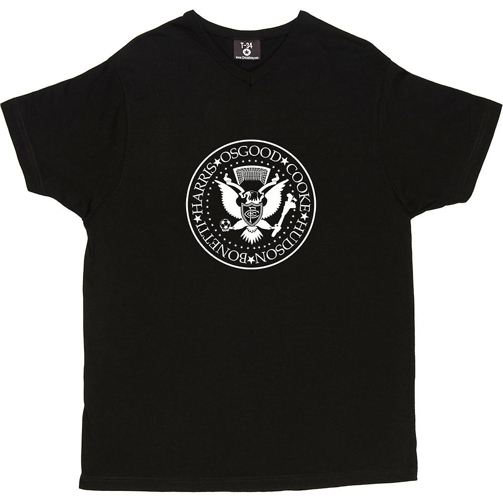 The Ramones Chelsea: Bonetti, Osgood, Harris, Cooke, Hudson V-Neck ...