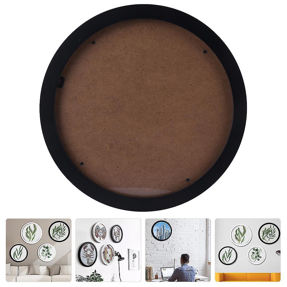 Round Picture Frame Wall Hanging Display Frame Decorative Photo Frame ...