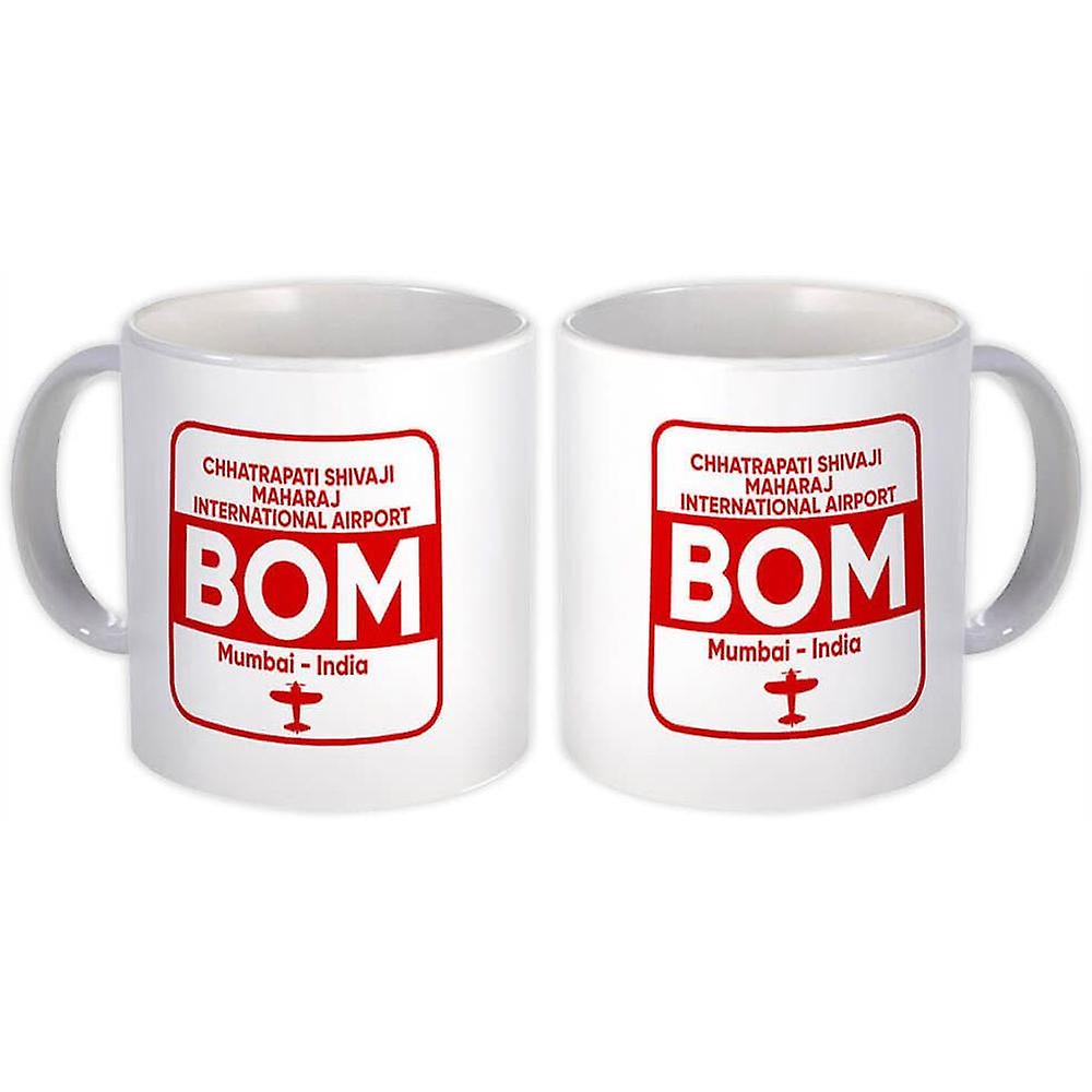 Gift Mug: India Maharaj Airport Mumbai BOM Travel | Fruugo US