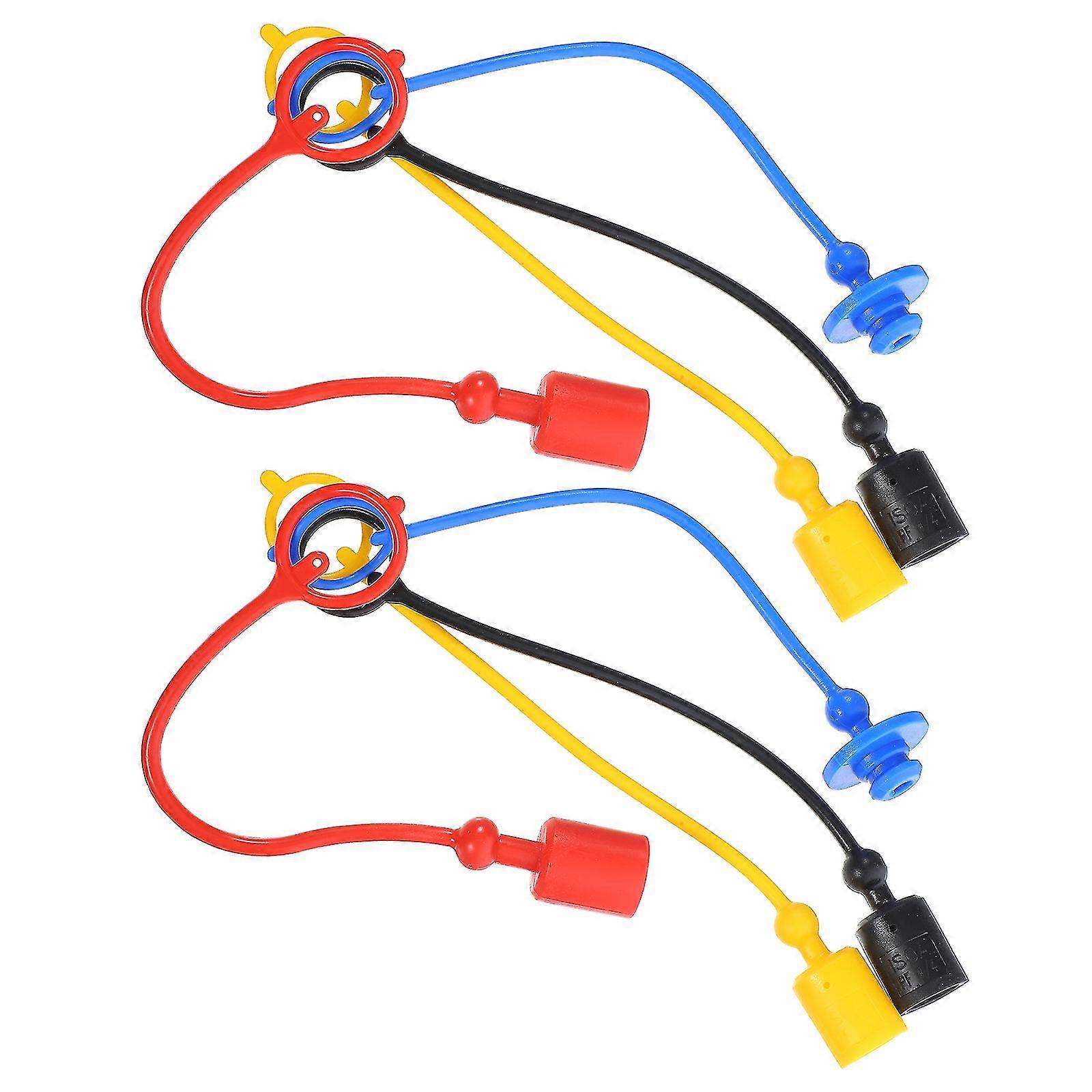 4 Sets Hydraulic Coupling Covers Pipe Quick Connector Coupler Dust Caps ...