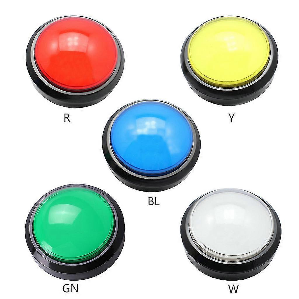 100mm Big Round Push Button Led Illuminated With Microswitch For Diy Arcade-In Stock | Fruugo UK