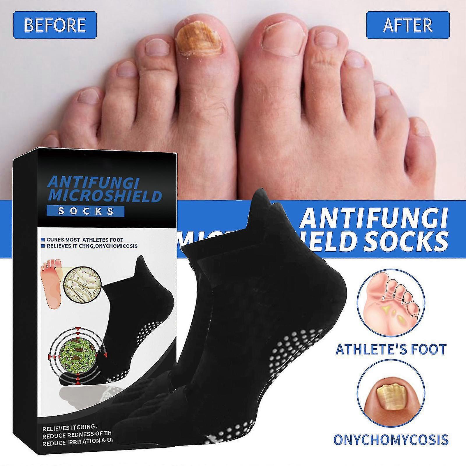 Antifungal Microcapsules Hygienic Socks, Contain Anti-fungal And Anti ...