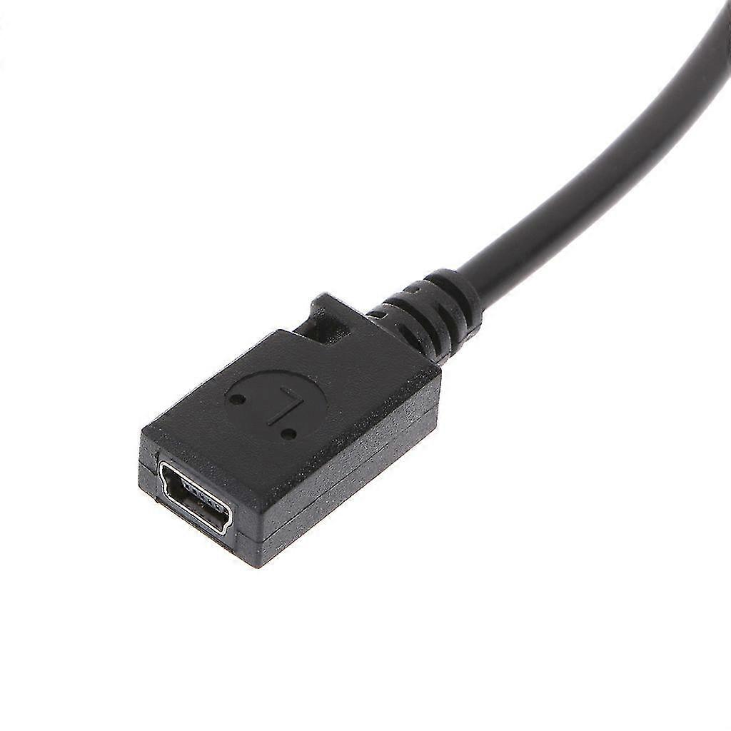 Micro USB Type B Male to Mini USB Type B Female Host OTG Adapter Cable ...