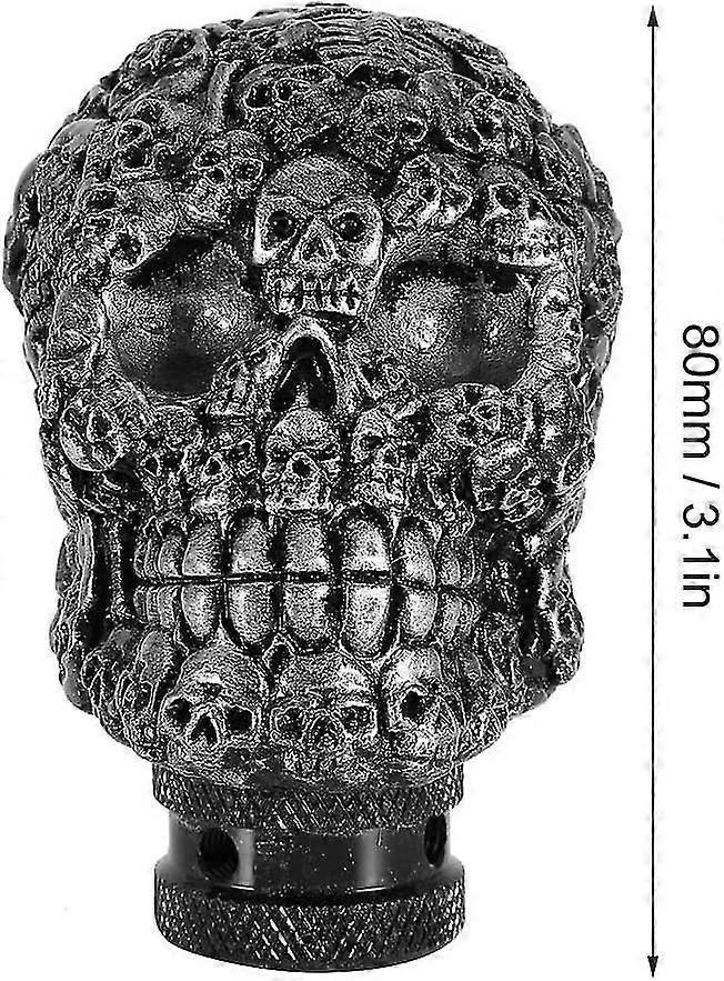 Skull Gear Shift Knob, Skeleton Skull Car Modified Manual Gear Shift ...