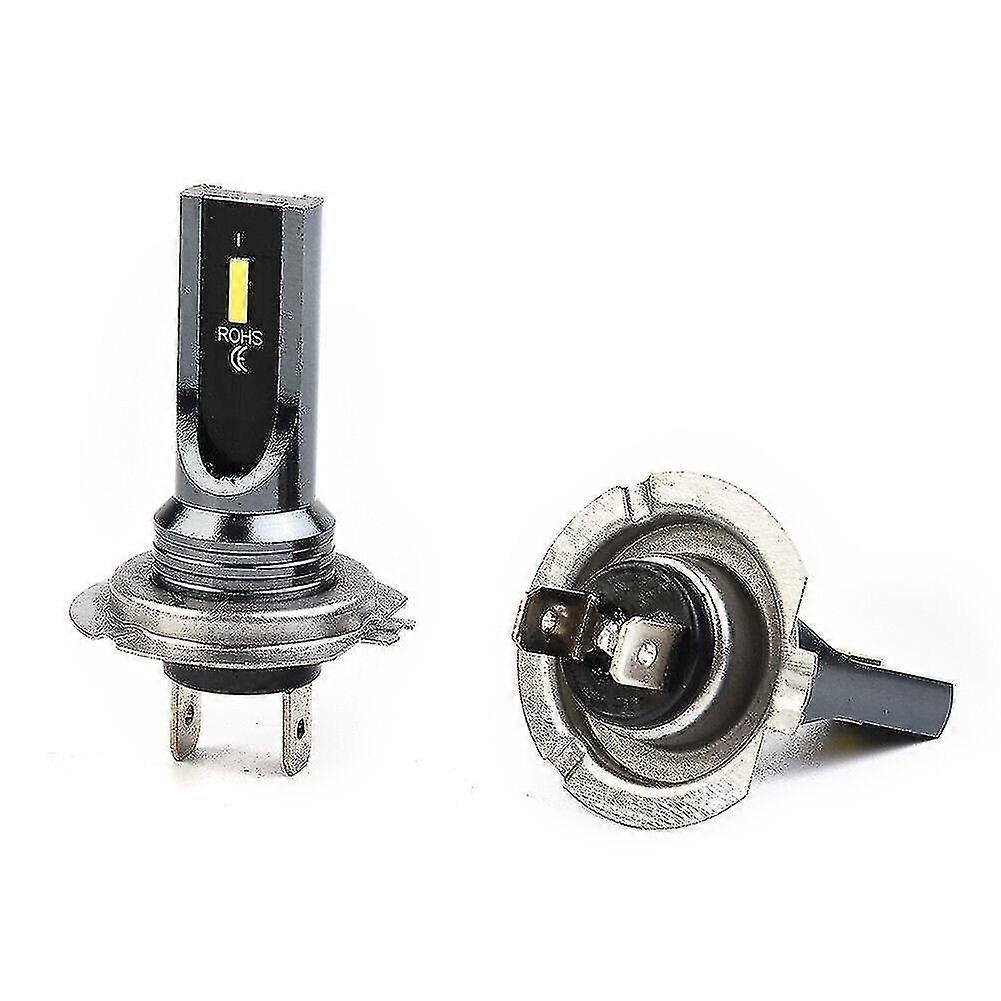 2pc H7 LED Headlight Halogen Bulbs Kit Car Fog Light 3000K Error Free ...
