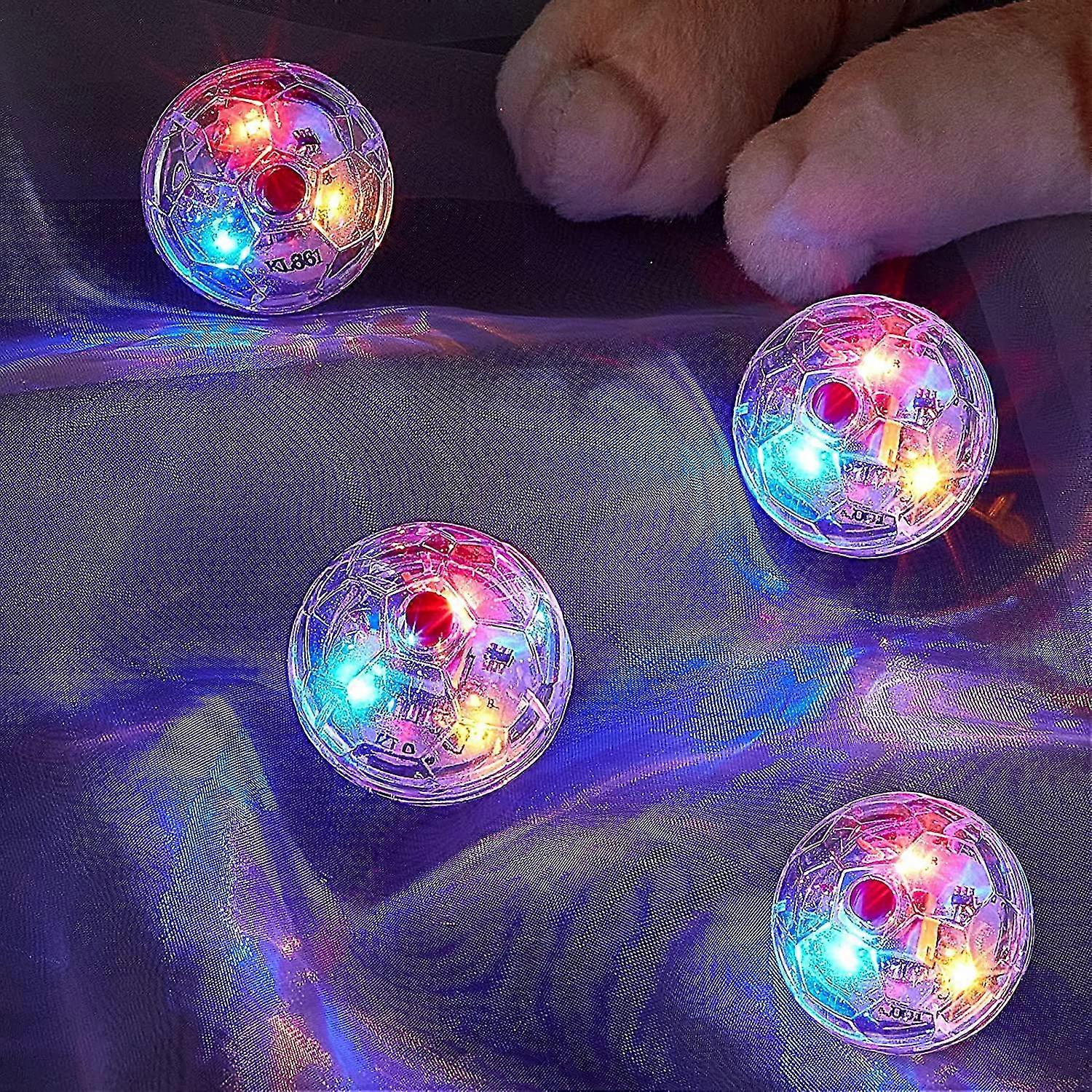 Ghost Hunting Cat Ball Light Up Led Motion Glowing Interactive Ball Pet ...
