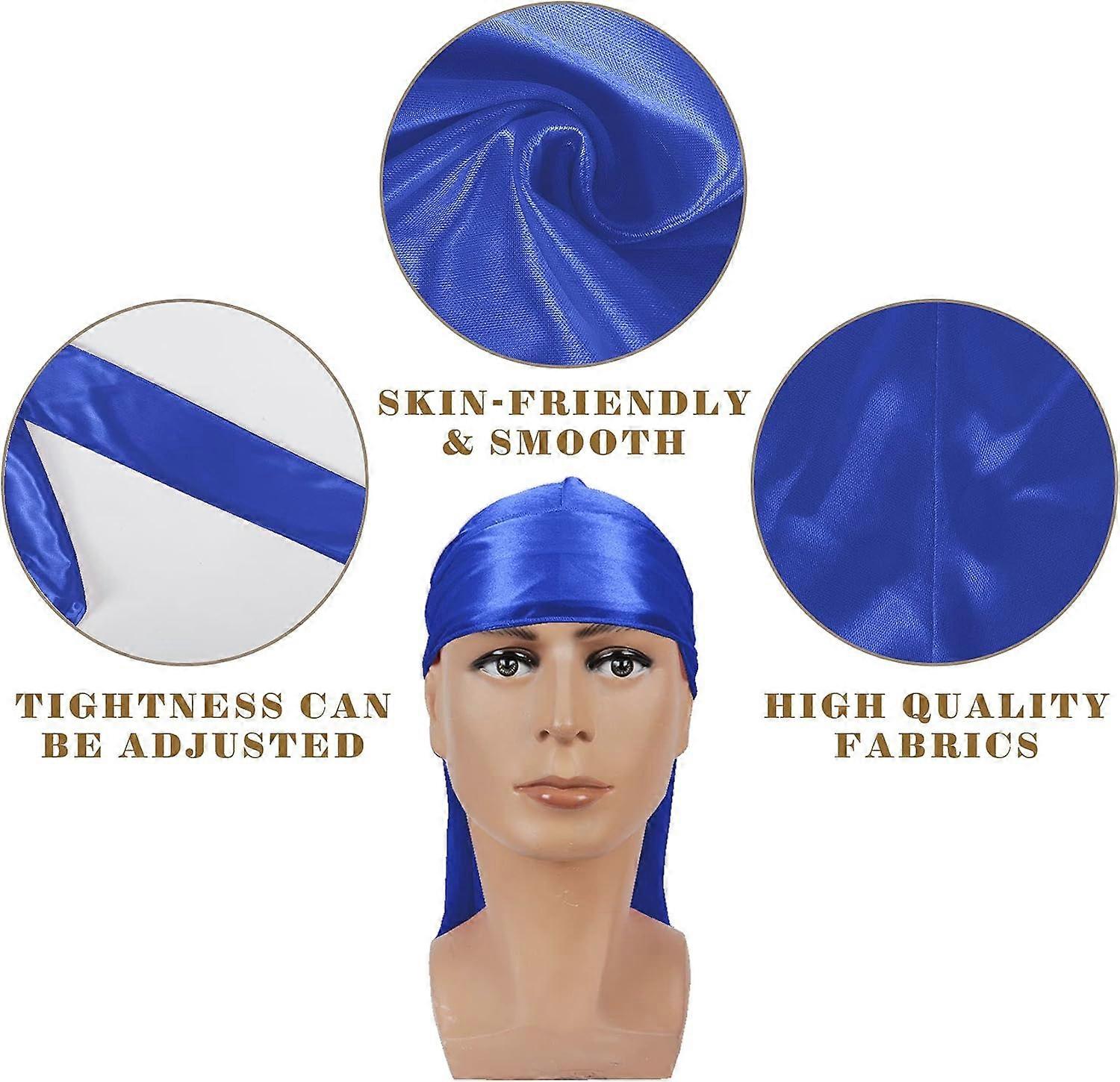 Silk Durag Light Weight Comfortable Breathable Fashionable Du Rags ...