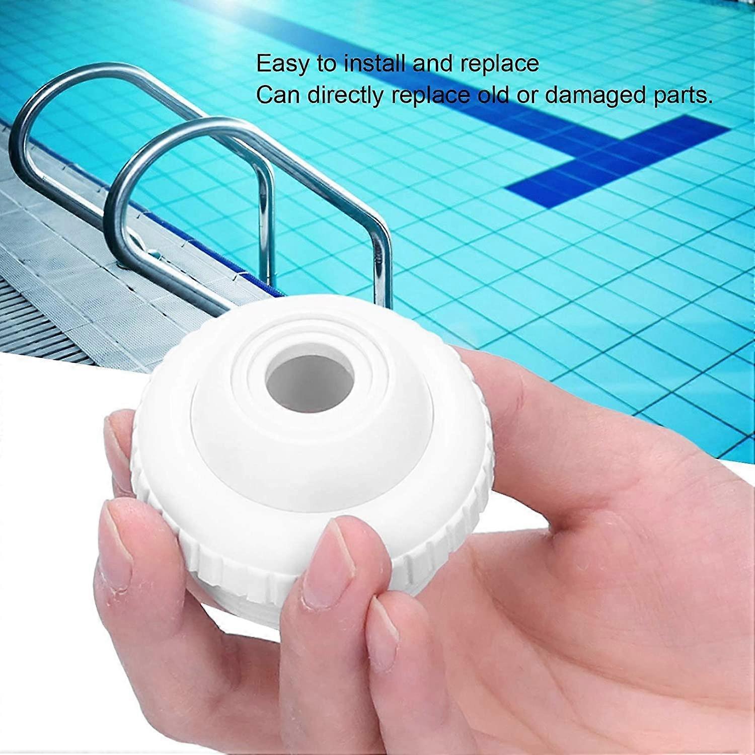 2 Pieces Swimming Pool Return Nozzle - Skimmer Pool Nozzle for Steel ...