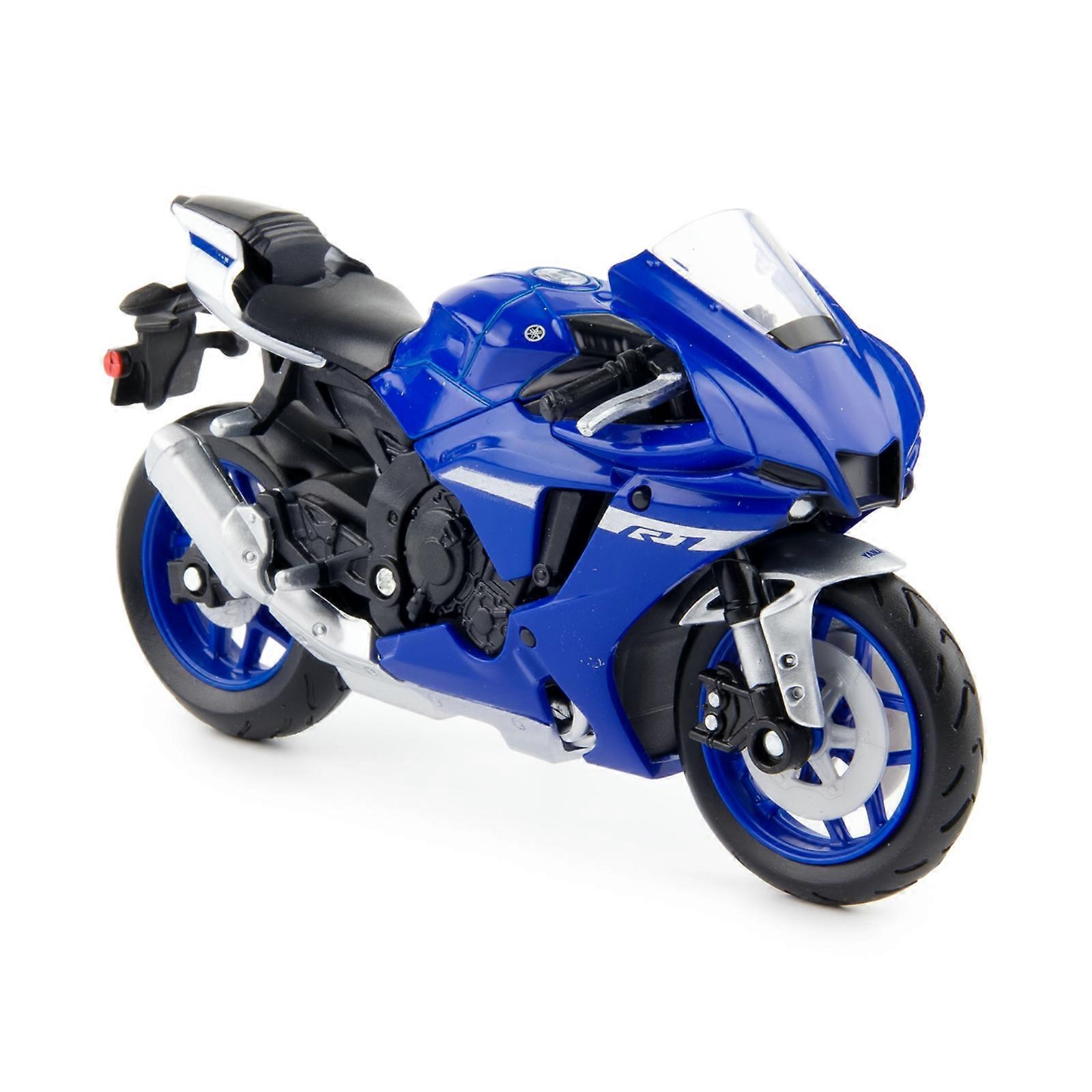 Yamaha YZF R1 Diecast Model 1:18 scale Blue Maisto | Fruugo UK