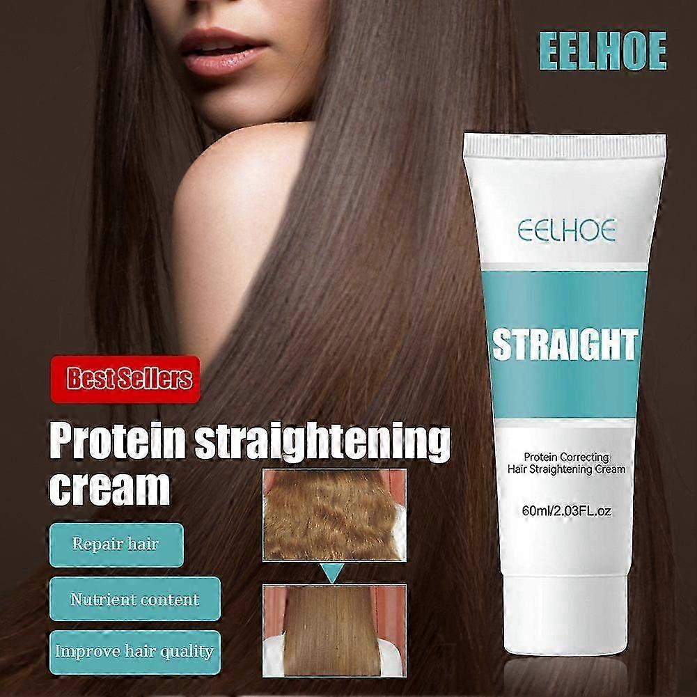 Protein Correcting Straightening Hair Cream Straight Hair Cream Smooth ...