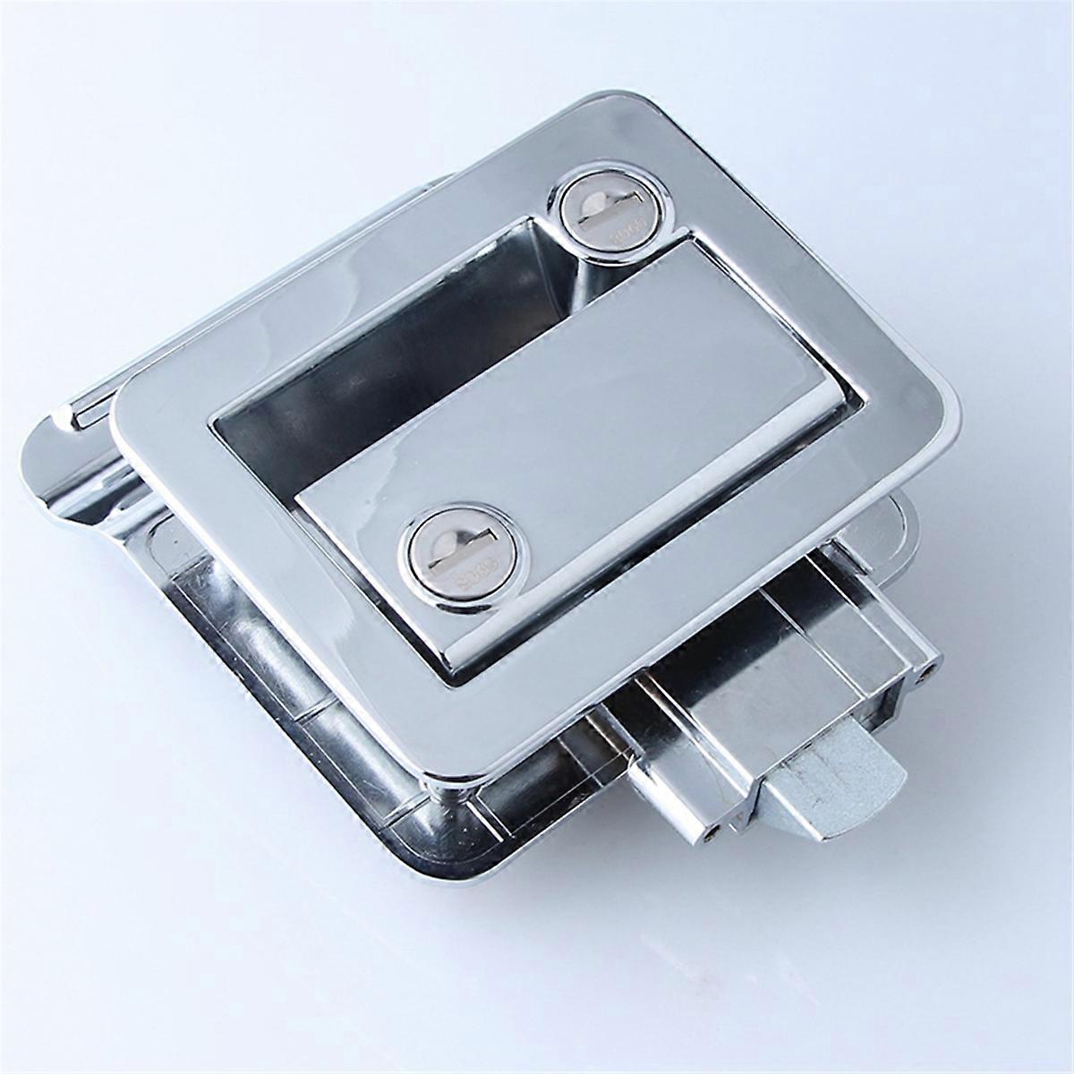 RV Lock Caravan Door Handle Lock Cabin Panel Lock Double Insurance Anti ...