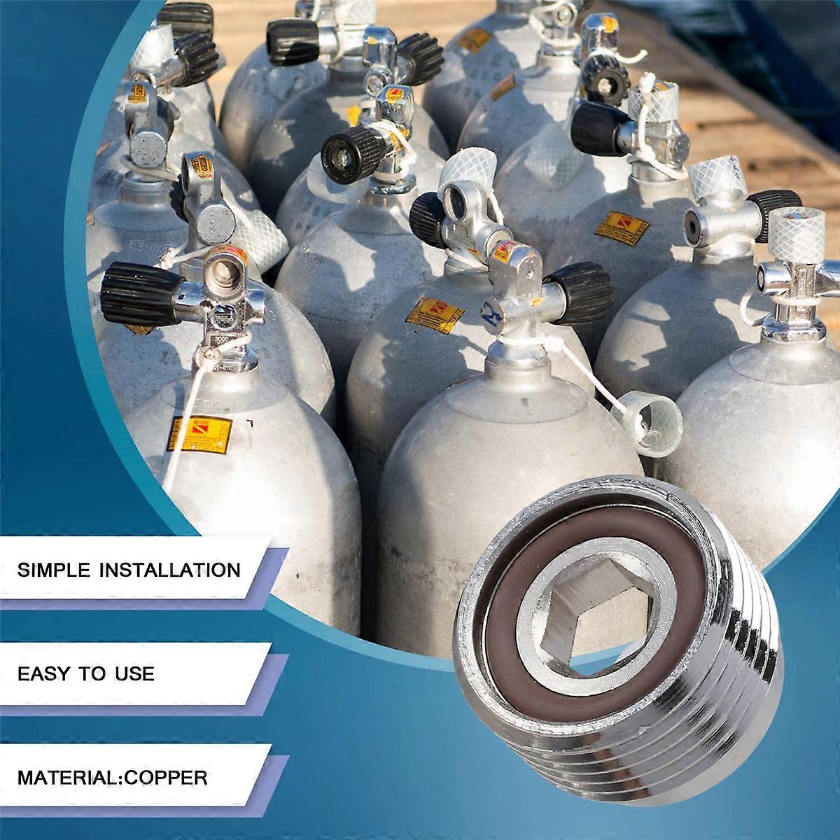 1PCS Scuba Diving Tank Valve Adaptor DIN to York Insert Regulator Dive ...