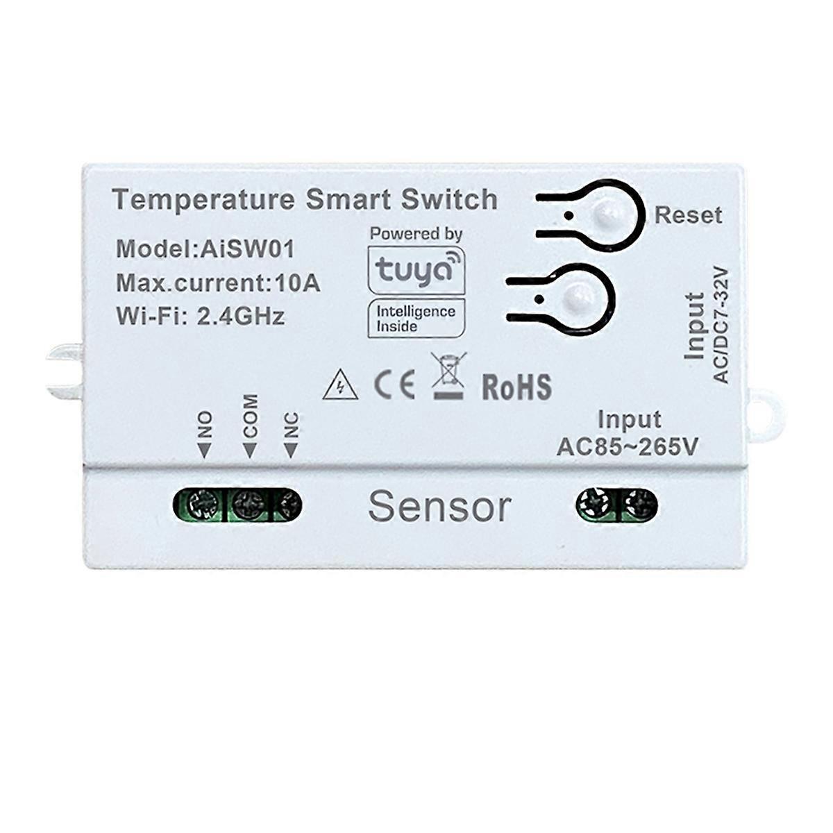 Tuya Temperature Humidity Switch Sensor WiFi Temperature Humidity ...