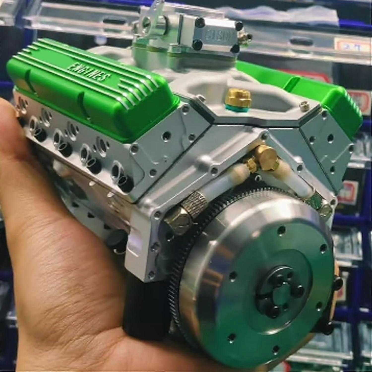 V8 Small Block Motor Model Kits, Cison V8 Build Your Own STEM V8 Model ...