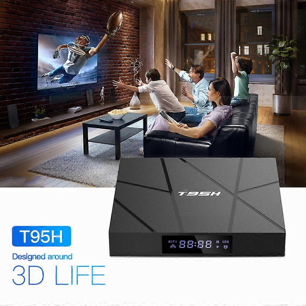 T95H Android 10.0 Smart TV Box Allwinner H616 Quad-core 64 Bit 4+32GB ...