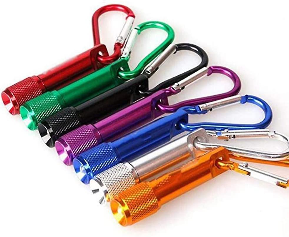 Keychain Flash (7 Pcs), Portable Mini Led Flash Carabiner Pocket ...