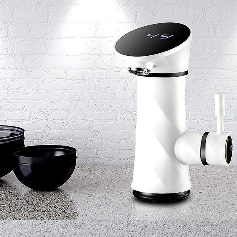 3000W led display temperature tankless instant hot faucet kitchen ...