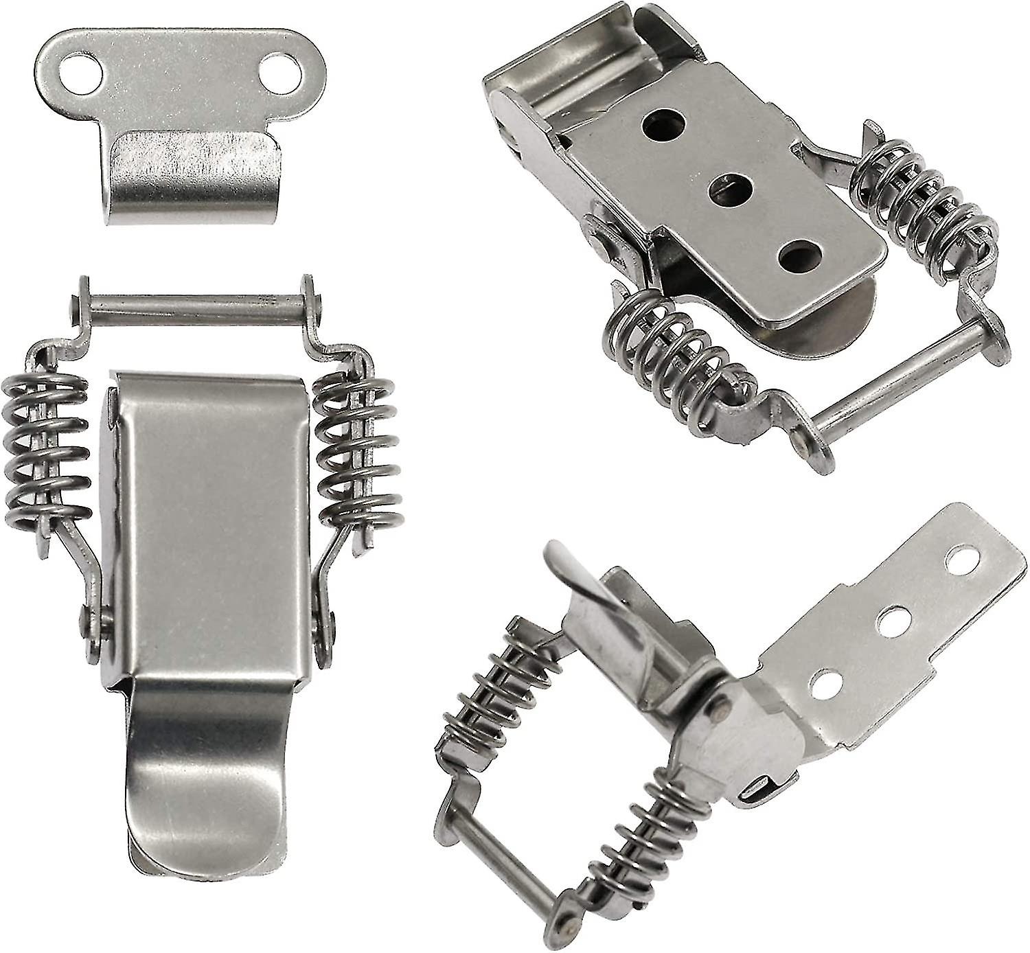 4pcs Spring Draw Toggle Latch Lock Heavy Duty Stainless Steel Cabinet ...