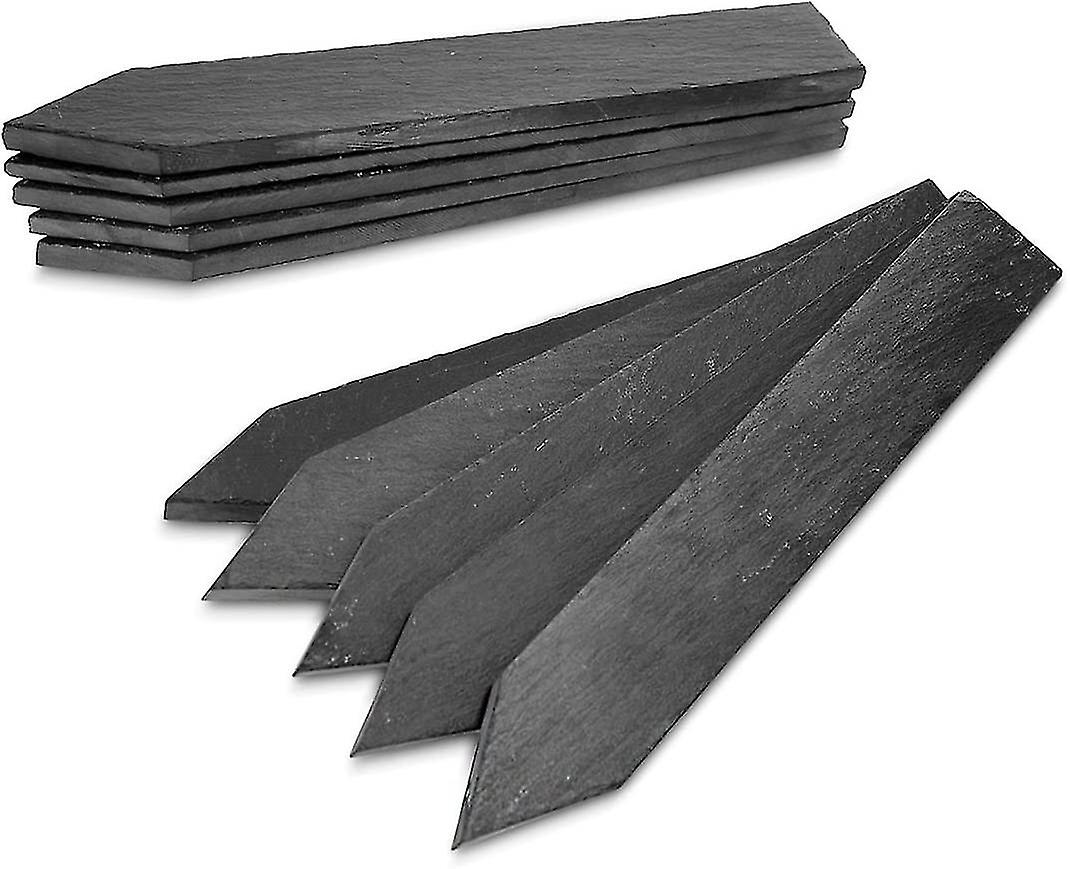Slate Plant Label - Plant Marker 15 X 2.5 Cm - Set Of 10 Garden Or ...