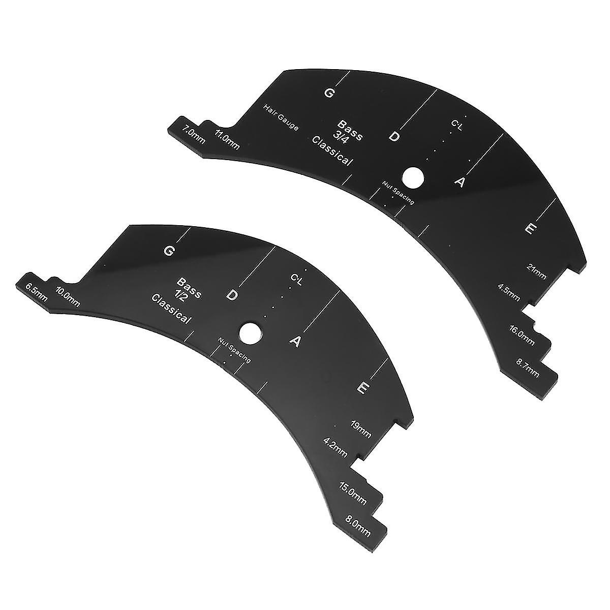 1 3/4 1/2 Beth Cello Bass Bridges Multifunctional Mold Template Bridges ...