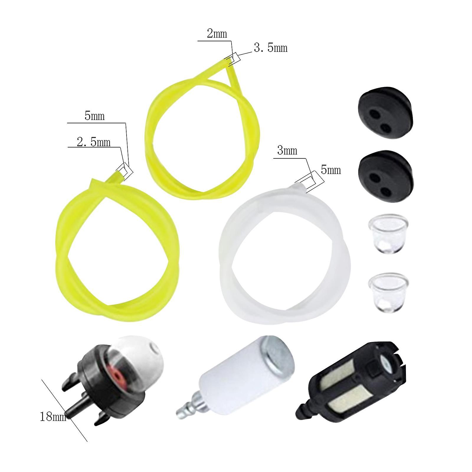 Fuel Line Pipe Filter Set Carburetor Fuel Filter Set For Hedge Trimmer ...