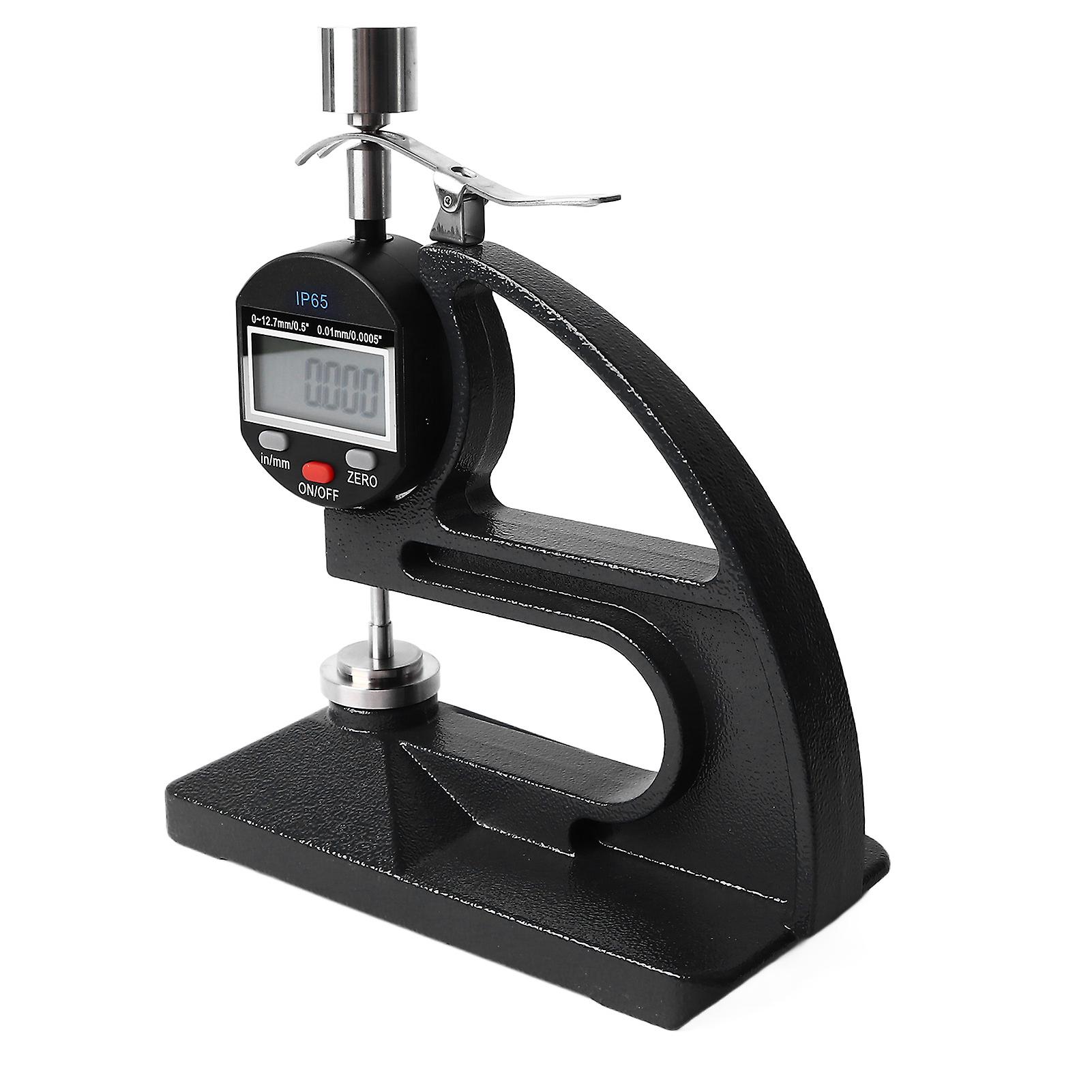 Digital Dial Thickness Gauge Electronic Indicator Tool 0.0005in 0.01mm ...