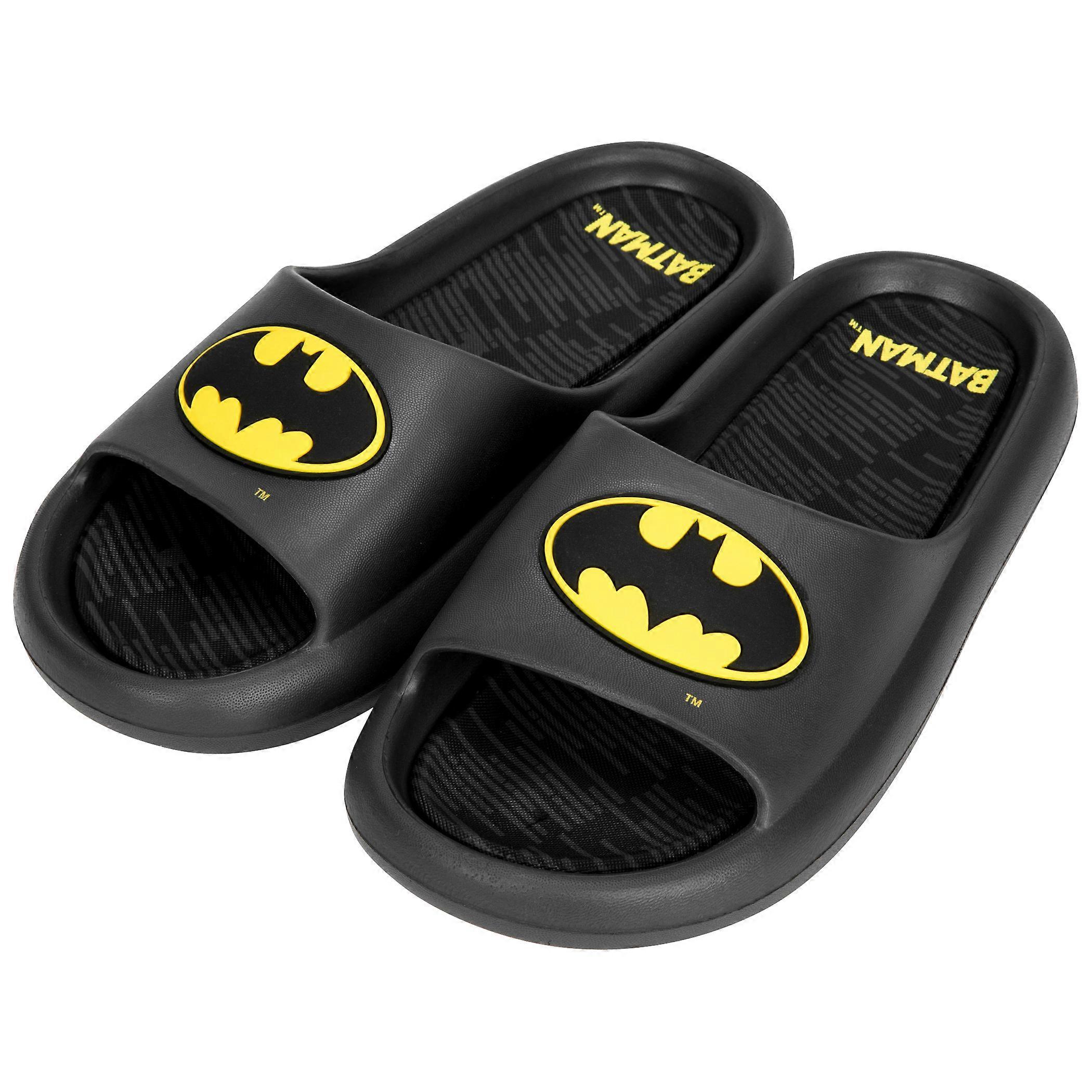 Batman Logo Men's Cloud Comfort Foam Slide Sandals | Fruugo UK