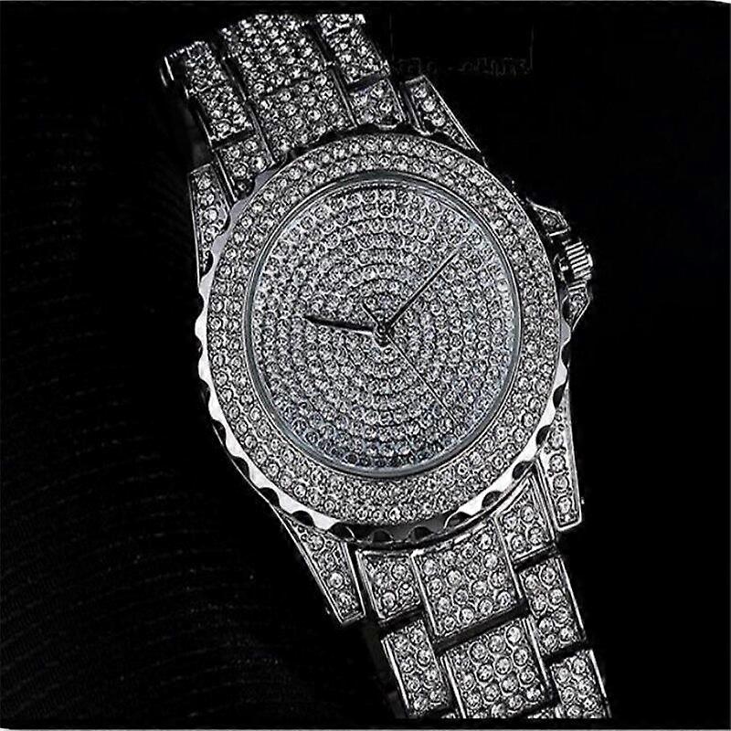 Women Watches Fashion Bling Casual Ladies Clock Female Quartz Gold ...