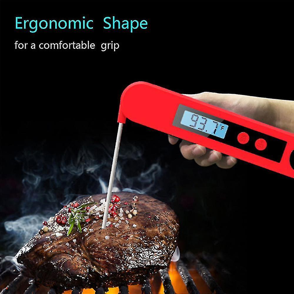 Ultra-fast Grill Thermometer With Backlight And Calibration Digital ...