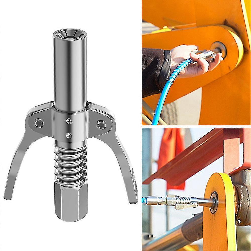 Double Handle Heavy Duty Stainless Steel Grease Tool Coupler Labor ...