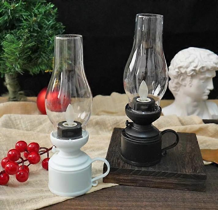 Led Vintage Kerosene Lamp Electronic Swing Candle, Led Decorative Light ...