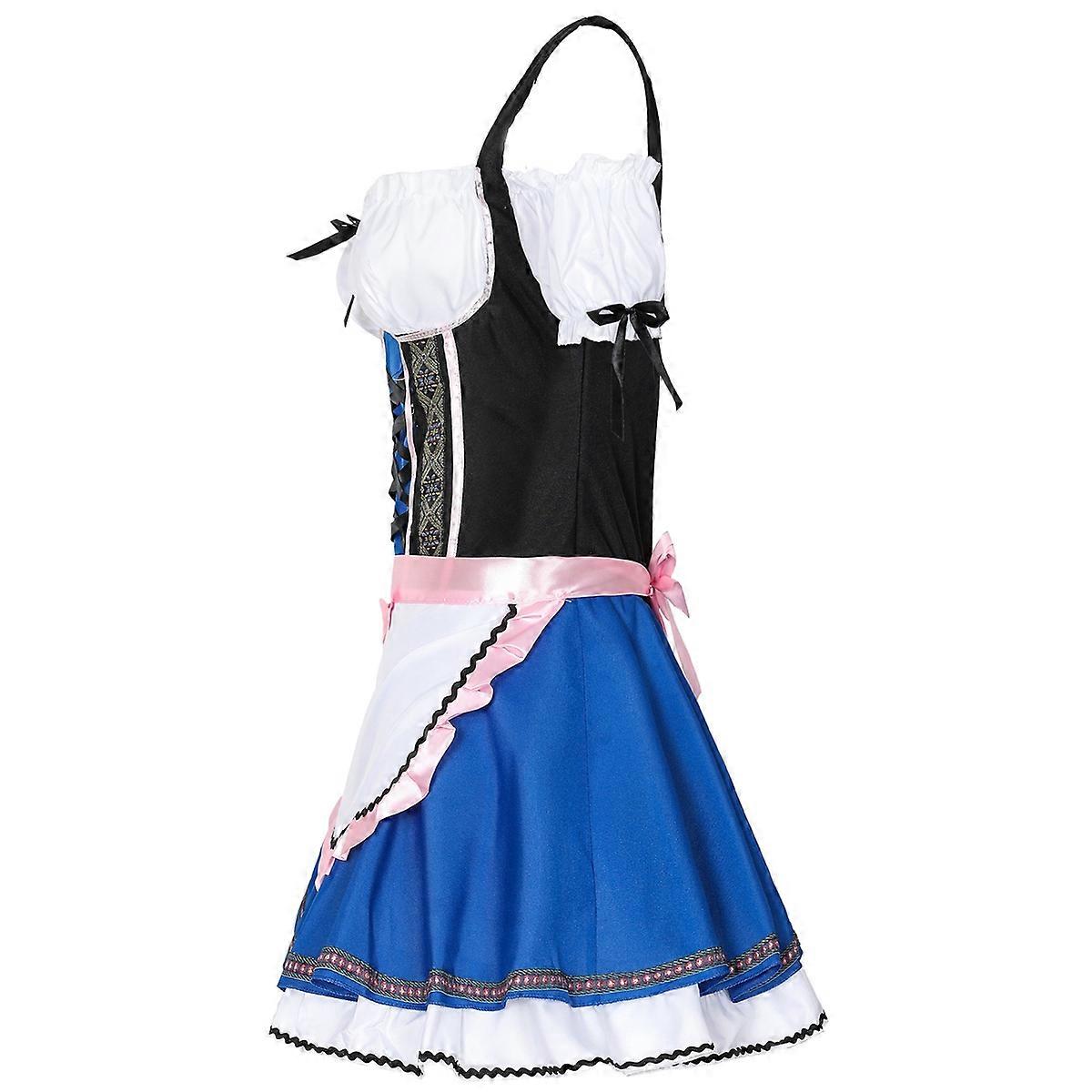 Women Oktoberfest Costume German Bavarian Beer Maid Cosplay Parade ...