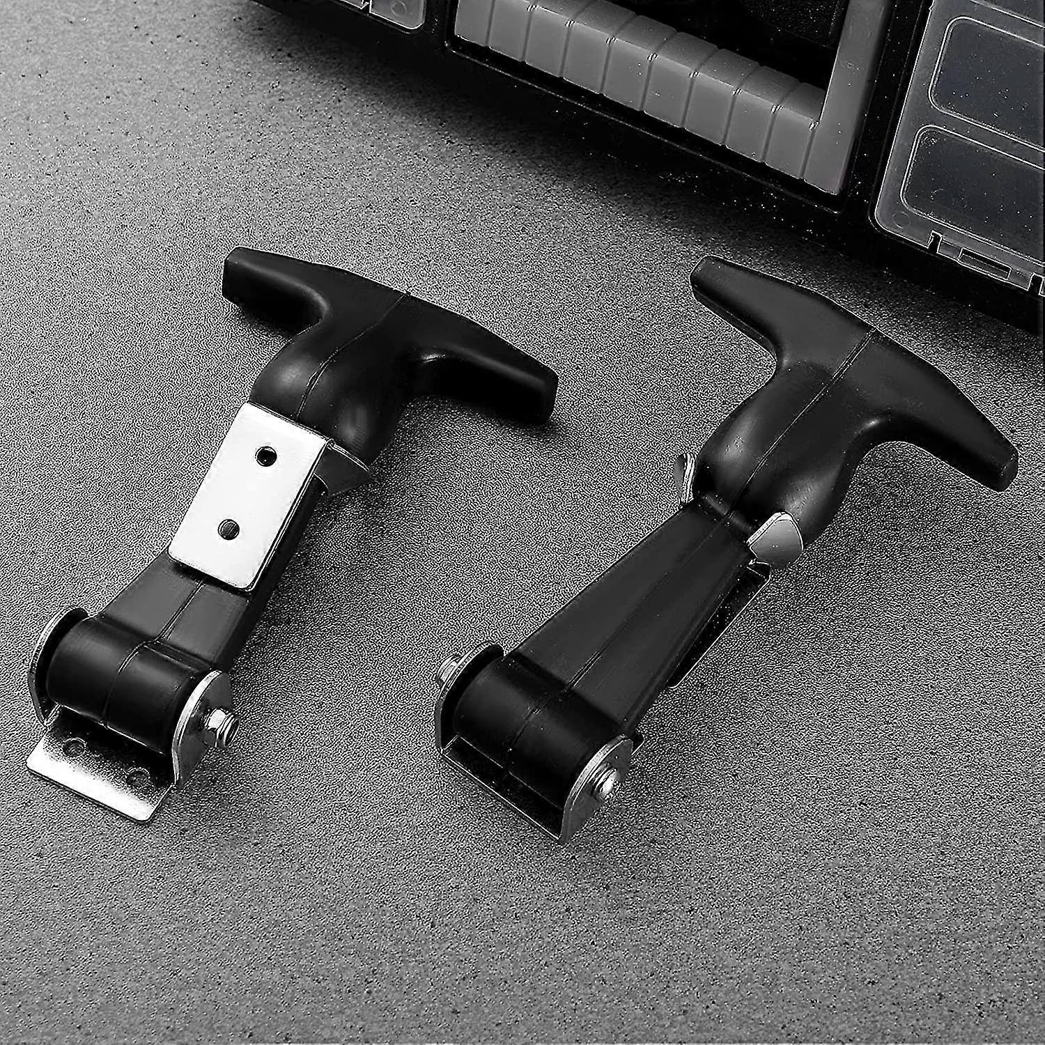 Flexible T-Handle Pull Latches Stainless Steel Rubber Hood Latch ...