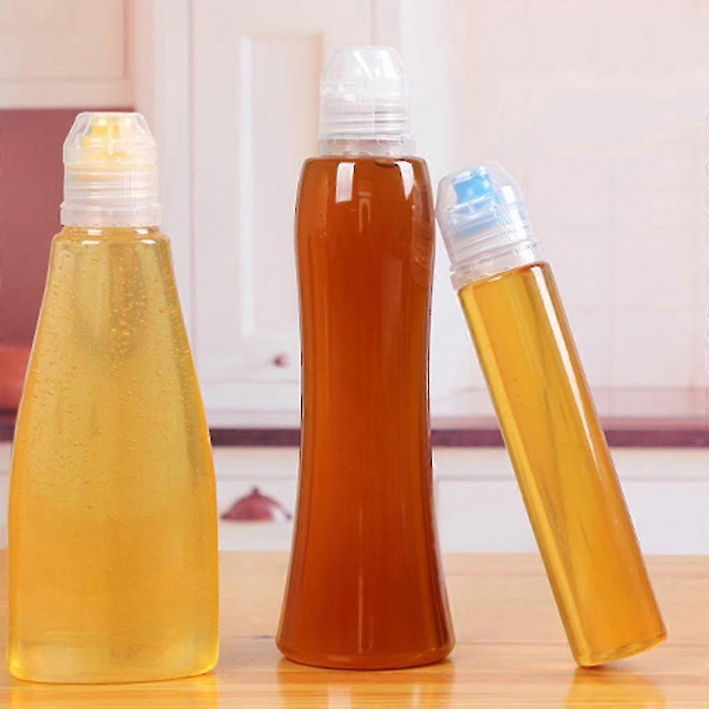 Squeezable Bottle Condiments Container Travel-sized Reusable Dispenser ...