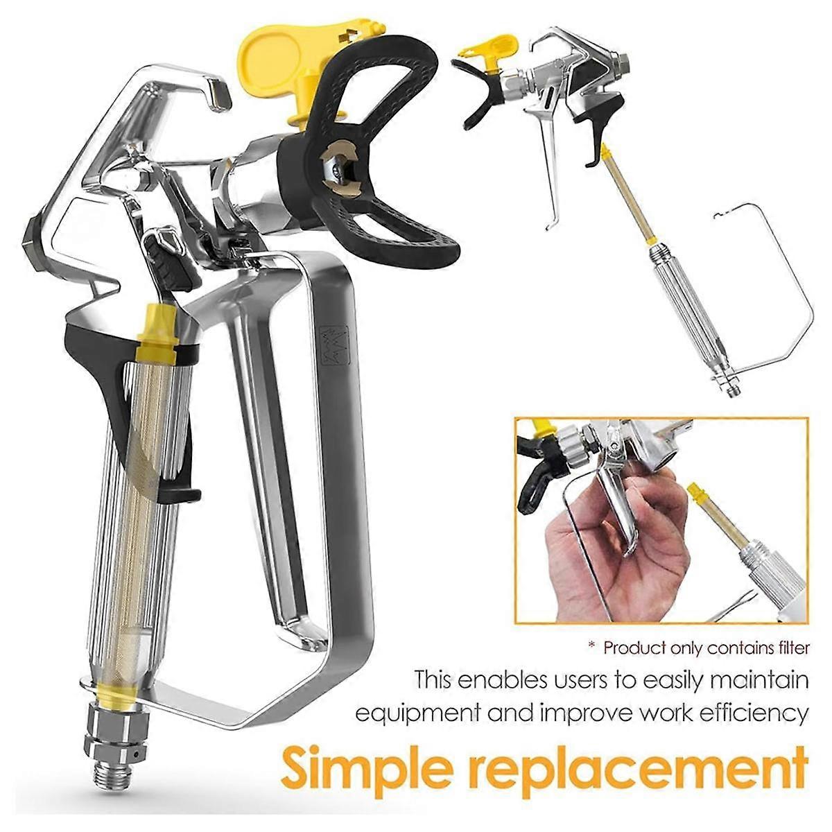 20Pcs Airless SprayGun Filter, Airless Tool Filter Set 60 and 100 Mesh ...