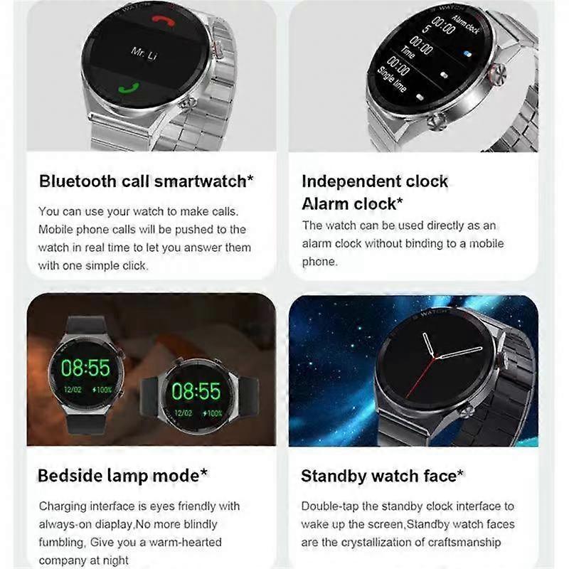 DT3 Mate Smart Watch Men 1.5" Full Screen Bluetooth Call Wireless ...
