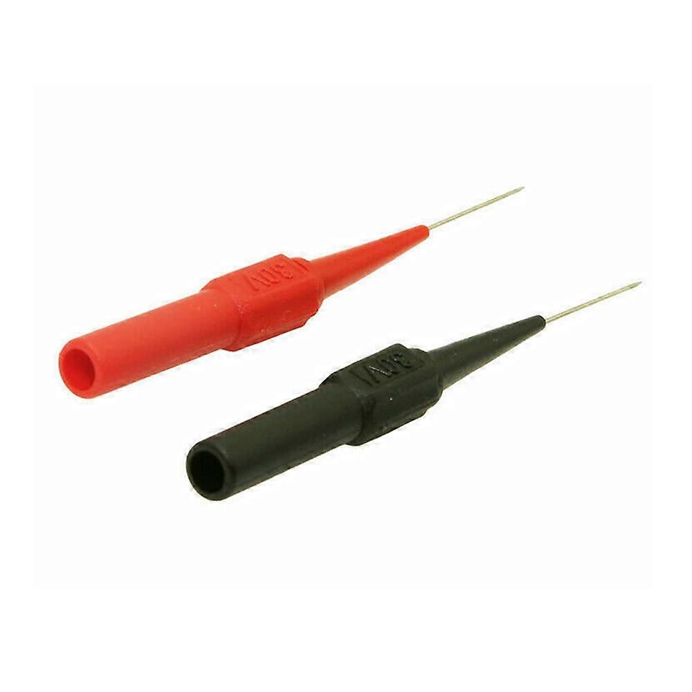 10PCS Multimeter Test Lead Extention Back Probes Sharp Needle Micro Pin ...