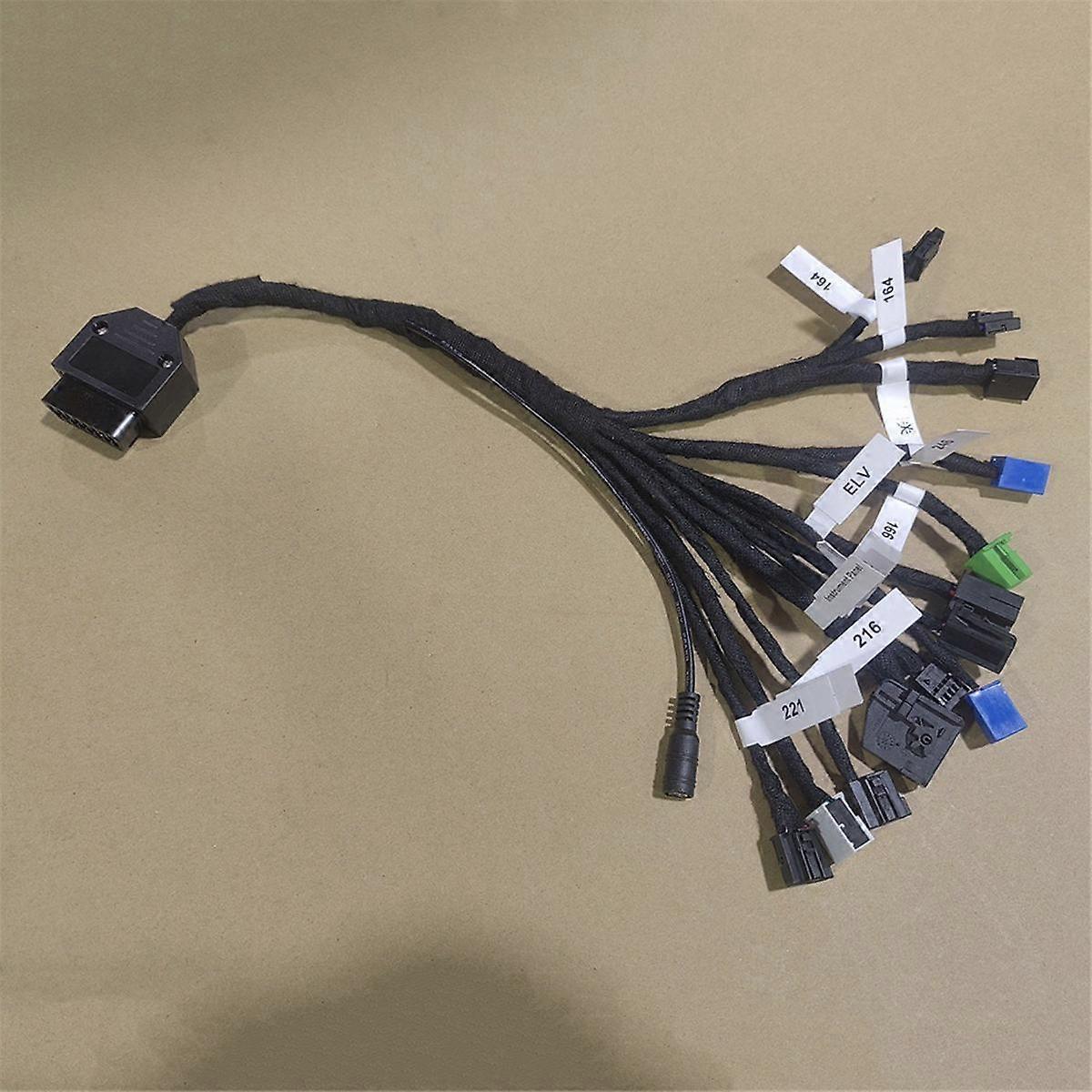 15-in-1 EIS ELV EZS Cluster Platform Test Cable for W164 W212 W221 W246 ...