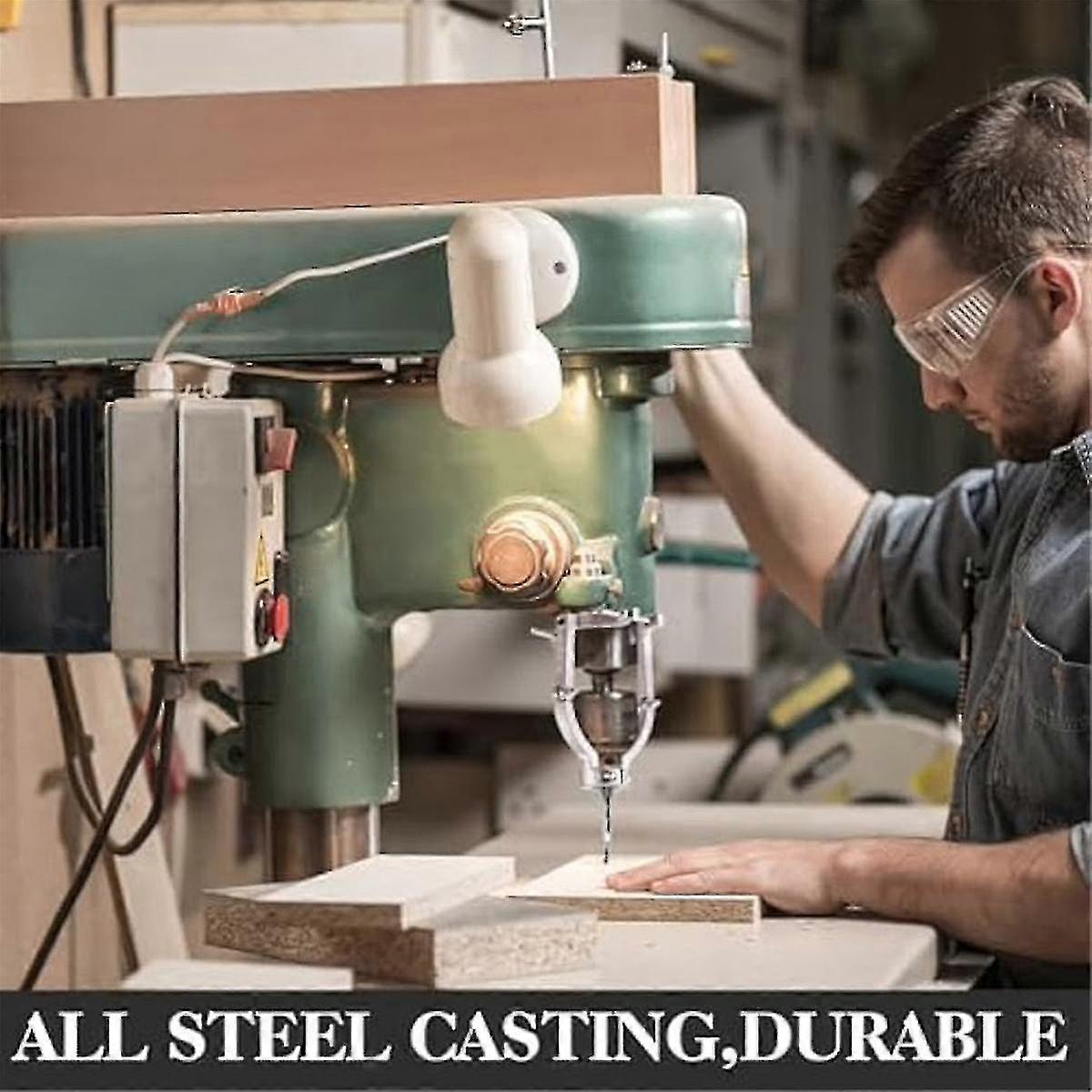 Square Hole Drill Bit Adapter And 4 Drill Bits For Drill Press Hollow ...